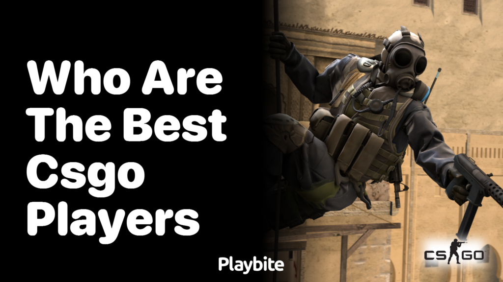 Who are the best CS:GO players? - Playbite
