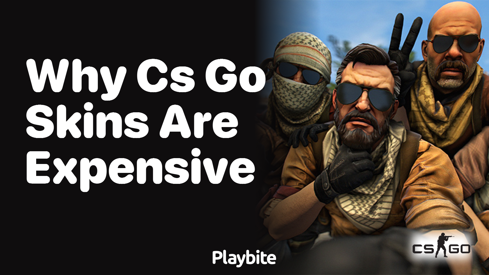 Why are CS:GO skins so expensive? - Playbite