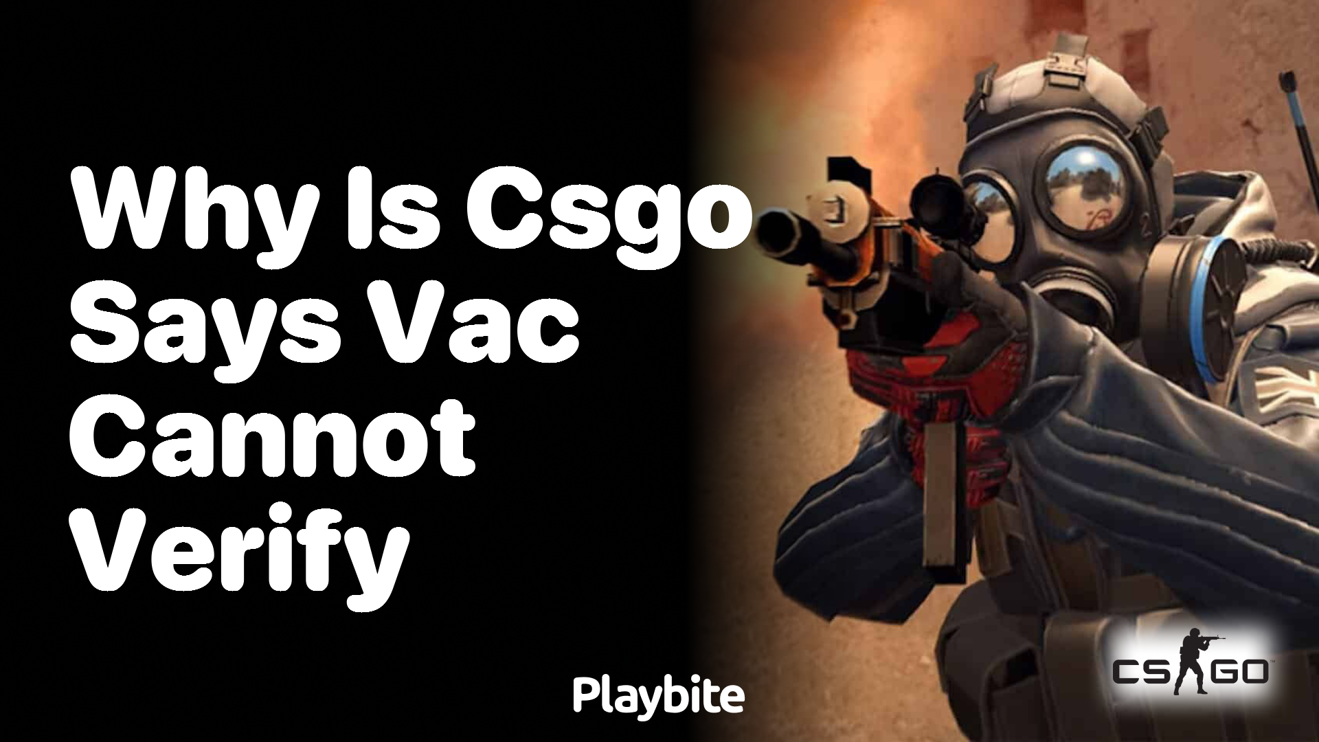 Why does CS:GO say 'VAC cannot verify'? - Playbite