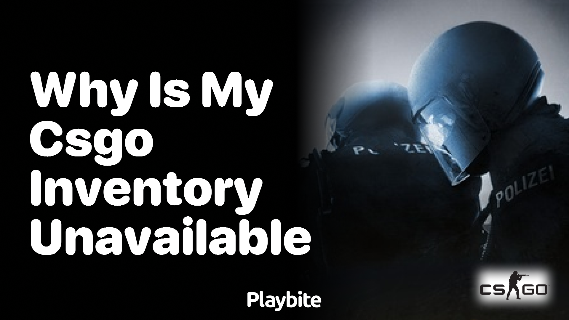 Why is my CS:GO inventory unavailable? - Playbite